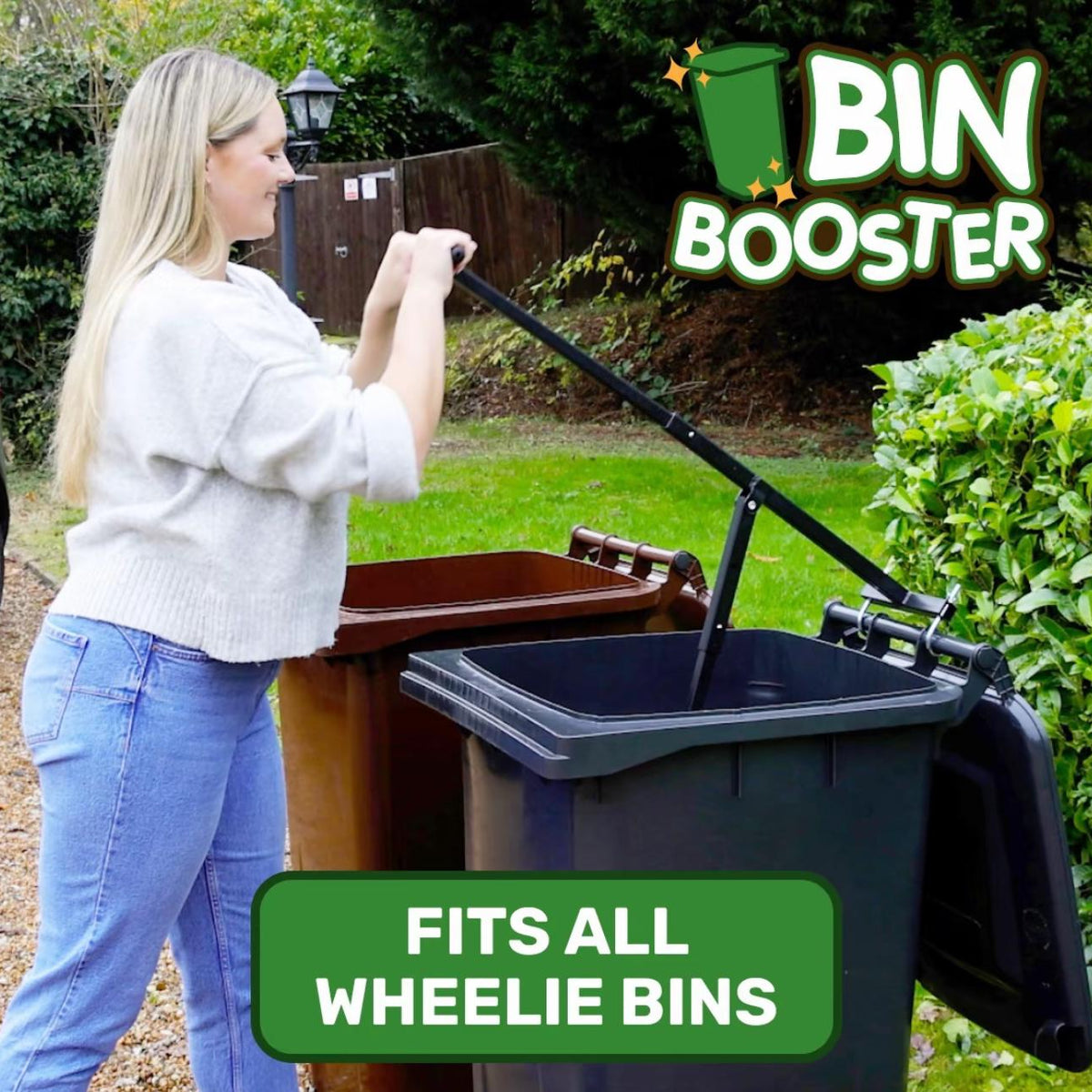 Wheelie Bin Compactor and Rubbish Press - The Orginal Bin Boosters® *L ...